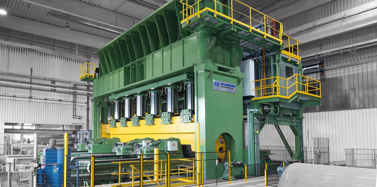 Graebener Pipe Bending Press or Pipes and Half-Shells up to 75 mm Wall ...