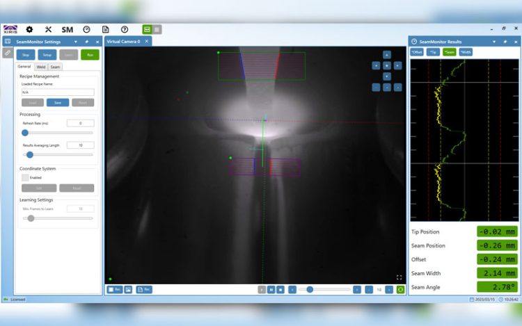 Xiris Launches Camera-Based Measurement Tool SeamMonitor™ for Precise ...